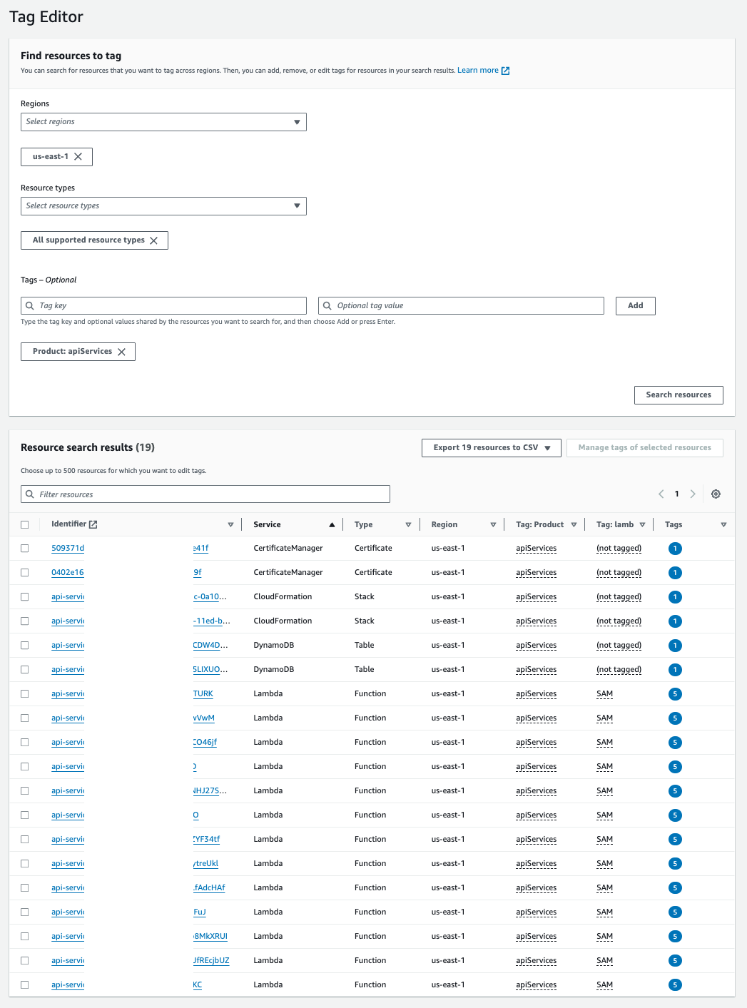 AWS SAM Parameter Value tags for universal tagging | code, cloud, and coffe
